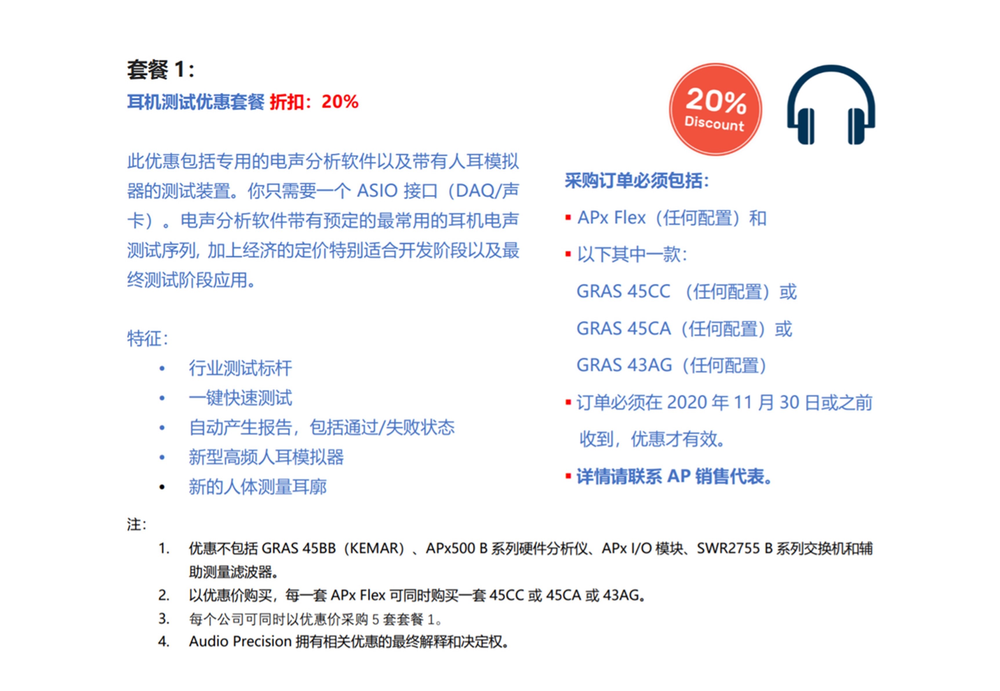 AP 和 GRAS 让每位电声工程师都可以组建自己的电声测试系统-声学和音频测试领域公认的领先制造商 | Audio Precision