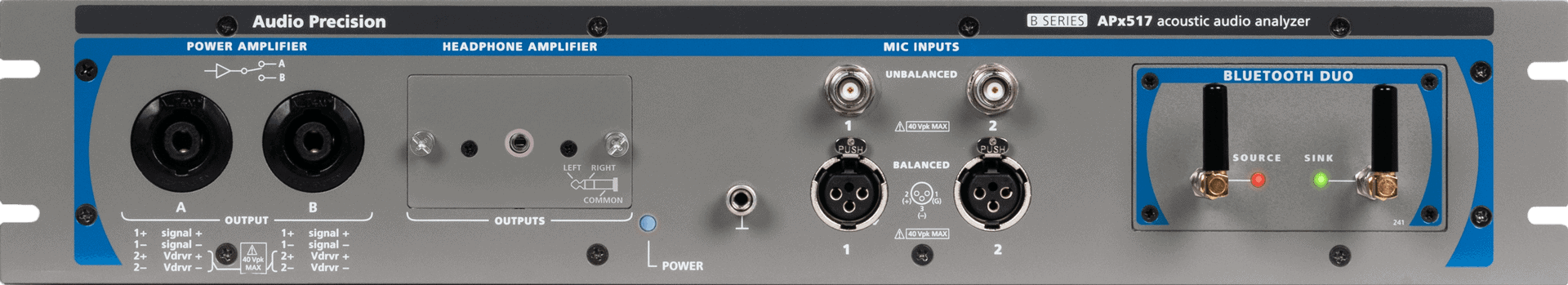 APx517B声学分析仪-音频分析仪 - Audio Precision 官方网站 - 声学和音频测试公认的标准